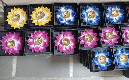 6″ Lotus Brass Diya – Kreative Eye